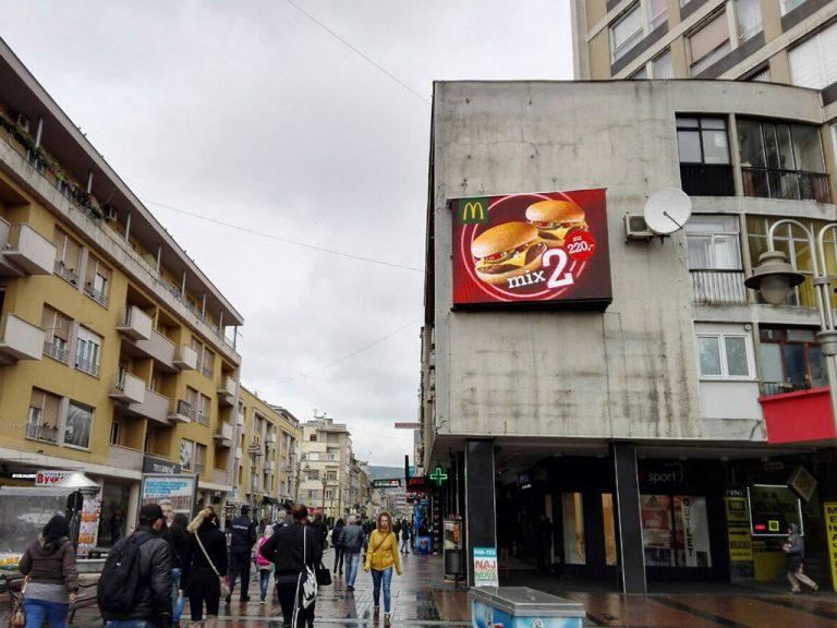 Izdavanje video bilborda Niš » LED Mreža Srbije